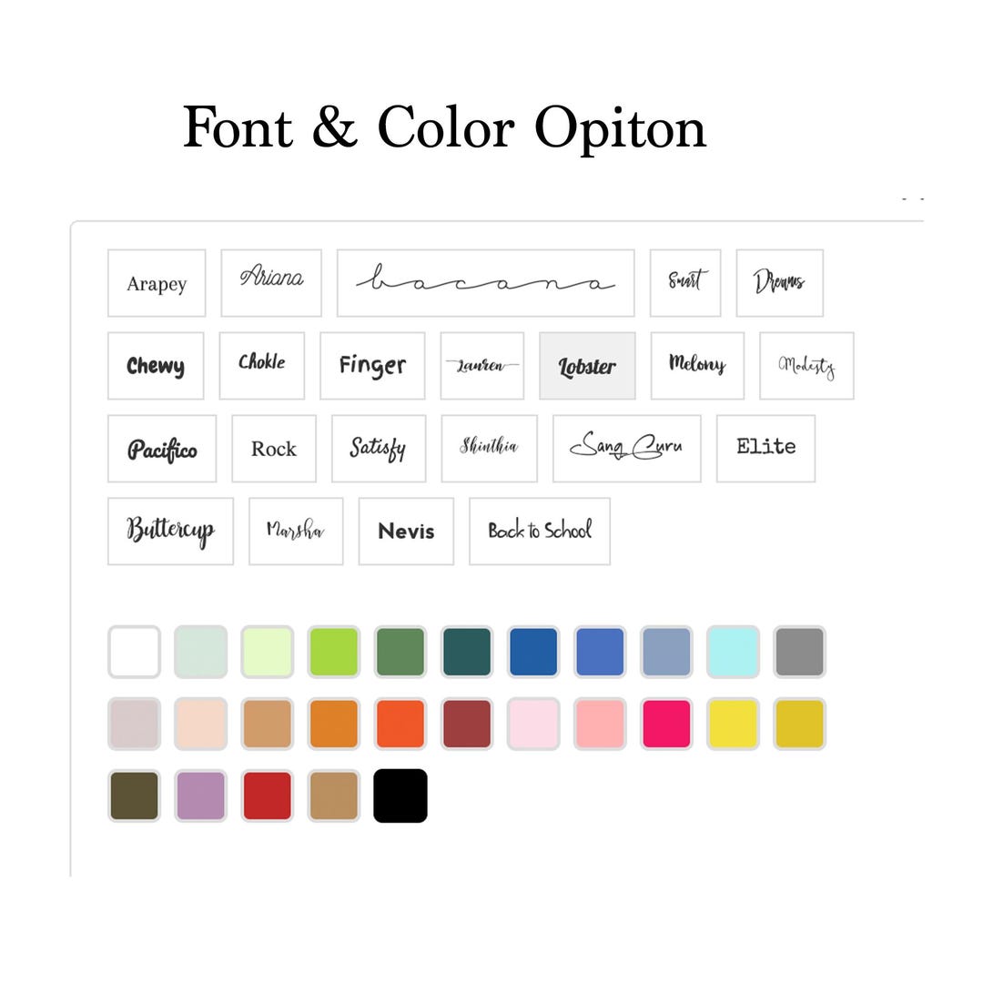 Addtional Service - Personalization - Etsy