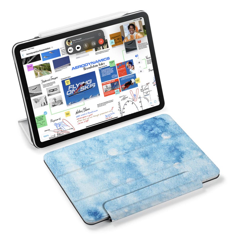 360 Slimfit iPad Case - Magnetic Stand Cover for iPad Air 10.9"-13 ...