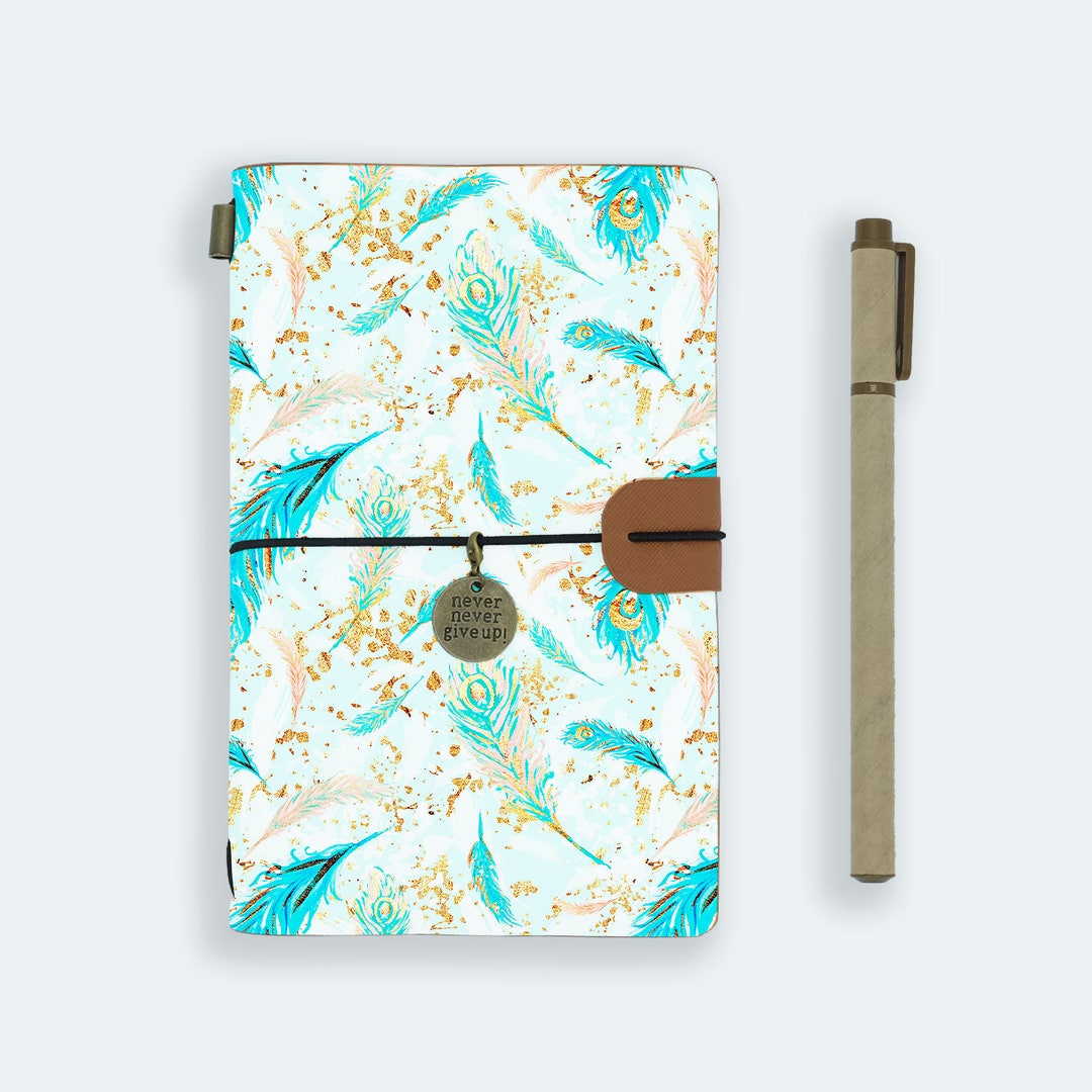 Leather Notebook Personalised Refillable Diary Journal Genuine Leather ...