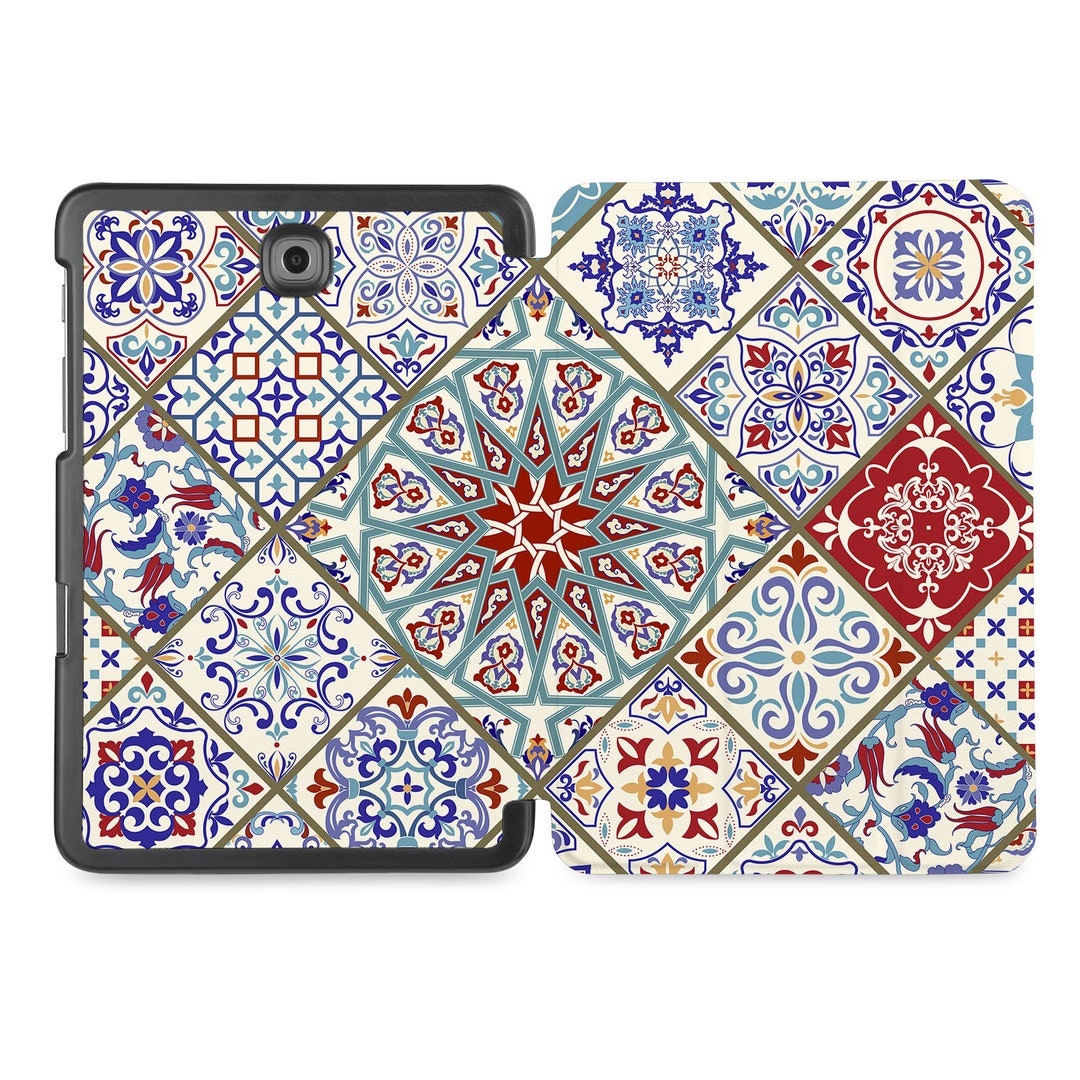 Leather Samsung Tablet Stand Case Cover for Samsung Galaxy Tab S9 S8 S7 ...