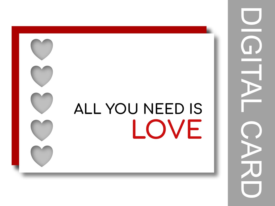 Valentines, PRINTABLES, I Love You - Etsy