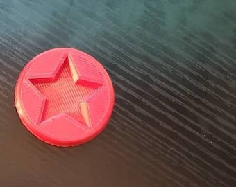 Red Mario Coin - Etsy