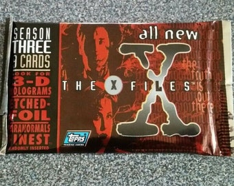 X Files Trading Cards - Etsy