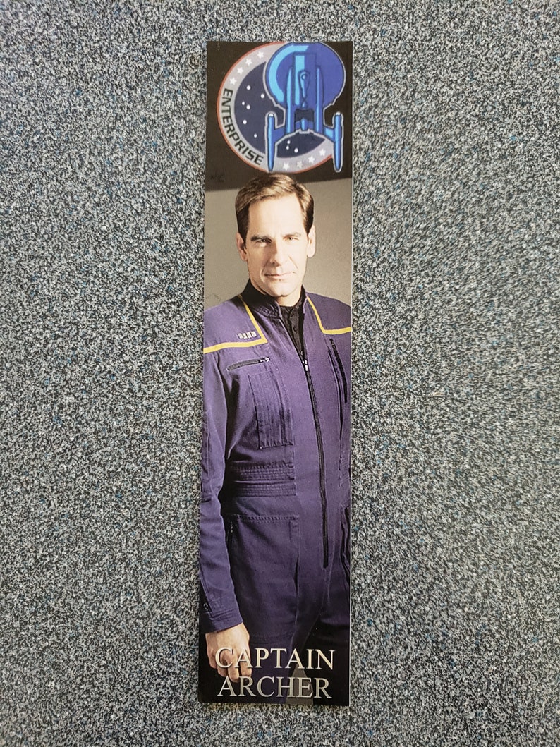 Vintage 2002 Star Trek Enterprise Bookmarks - Your Choice! - Etsy