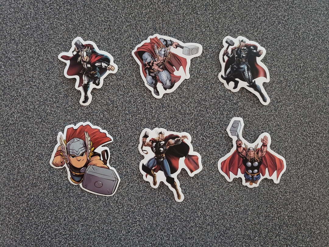 The Mighty Thor Sticker Decal You Choose! - Marvel Comics - Avengers ...