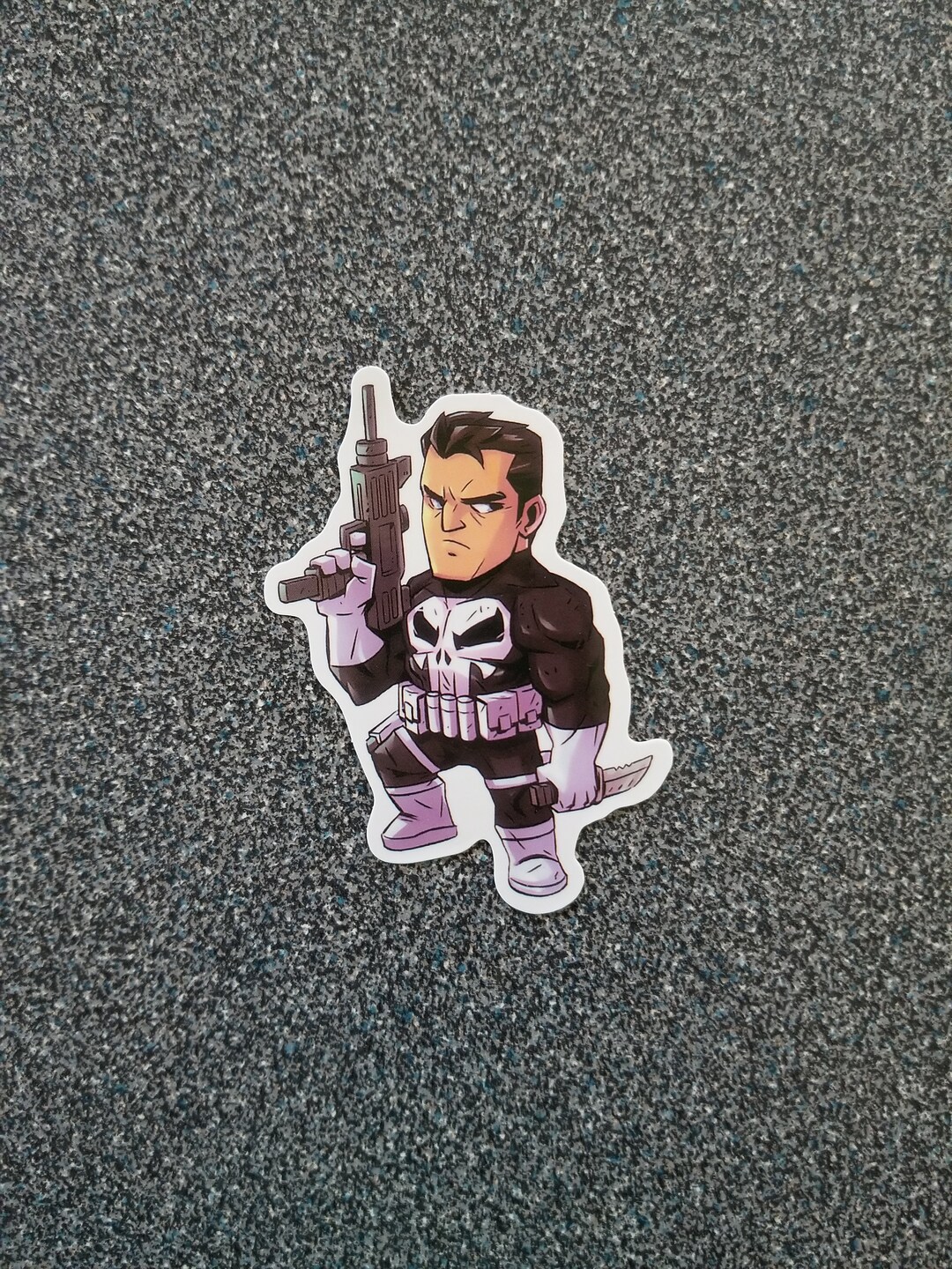 The Punisher Frank Castle Sticker Decal Laptop, Helmet, Skateboard ...
