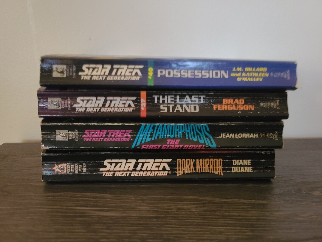 Star Trek the Next Generation Paperback Books Novels - TNG - Your ...