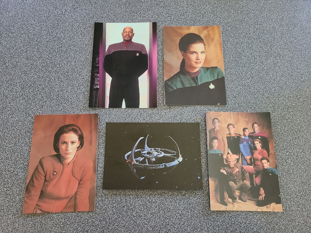 Vintage Star Trek DS9 Deep Space Nine Postcards 1990s NOS - Your Choice ...