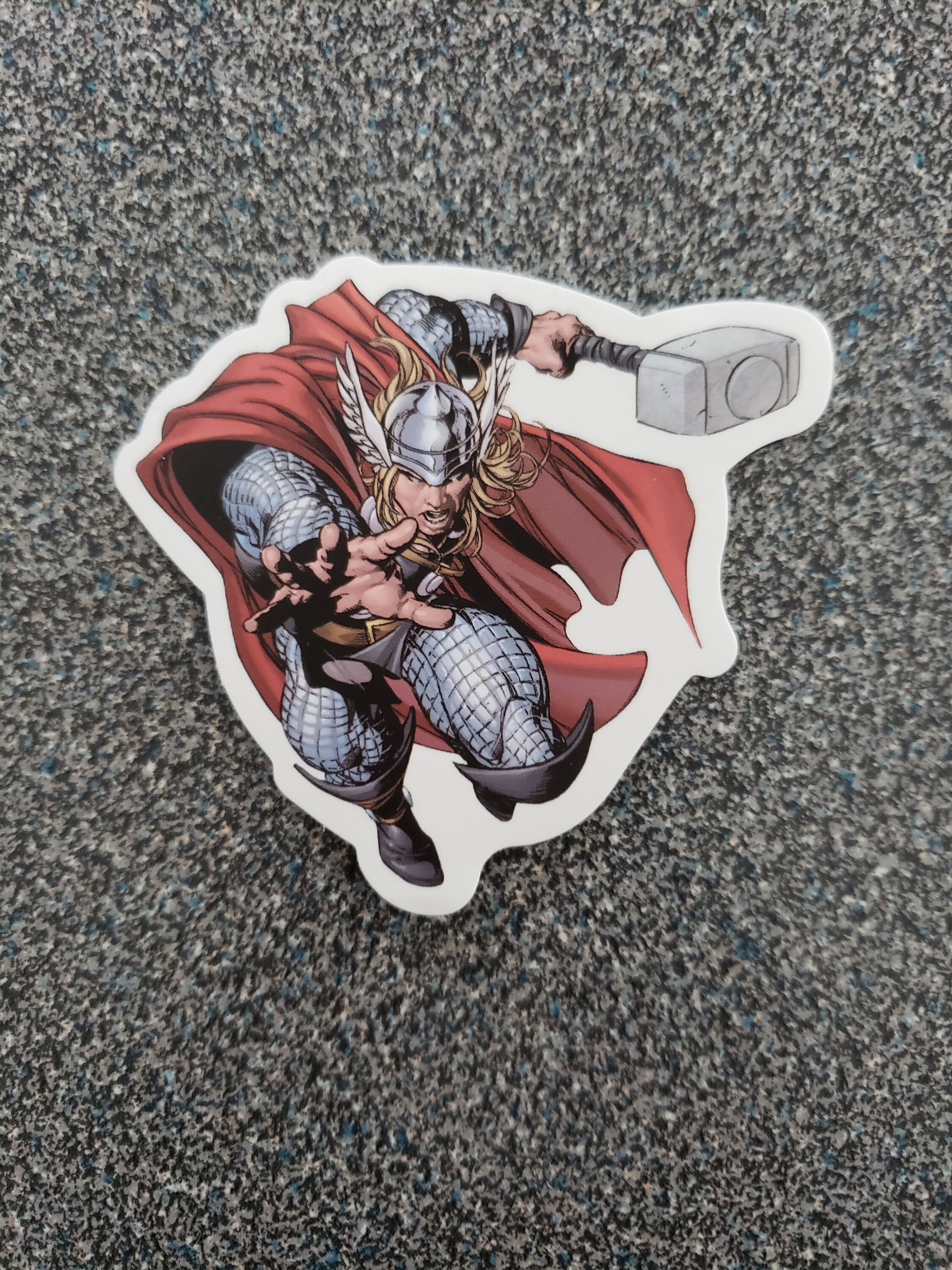 The Mighty Thor Sticker Decal You Choose Marvel Comics - Etsy Australia