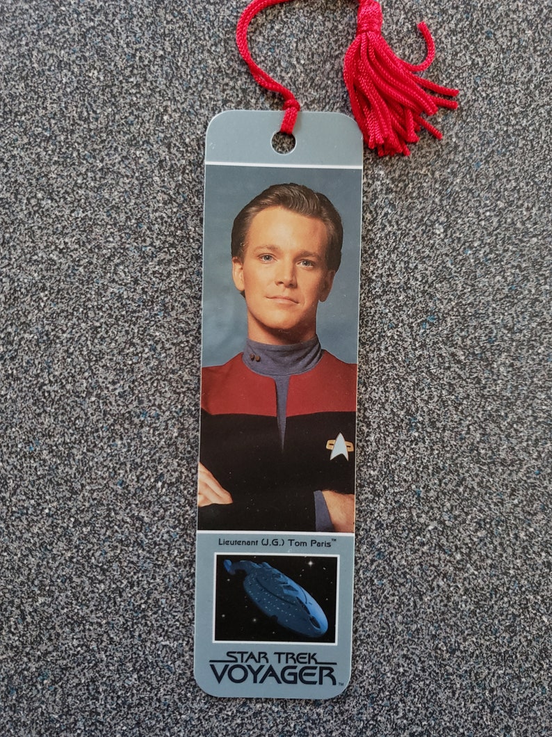 Vintage 1990s Star Trek Voyager Bookmarks Your Choice - Etsy