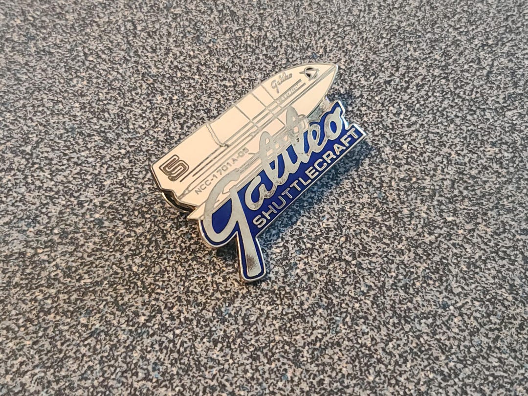 Vintage Star Trek TOS Galileo Shuttlecraft Collector Pin 1989 - USS ...