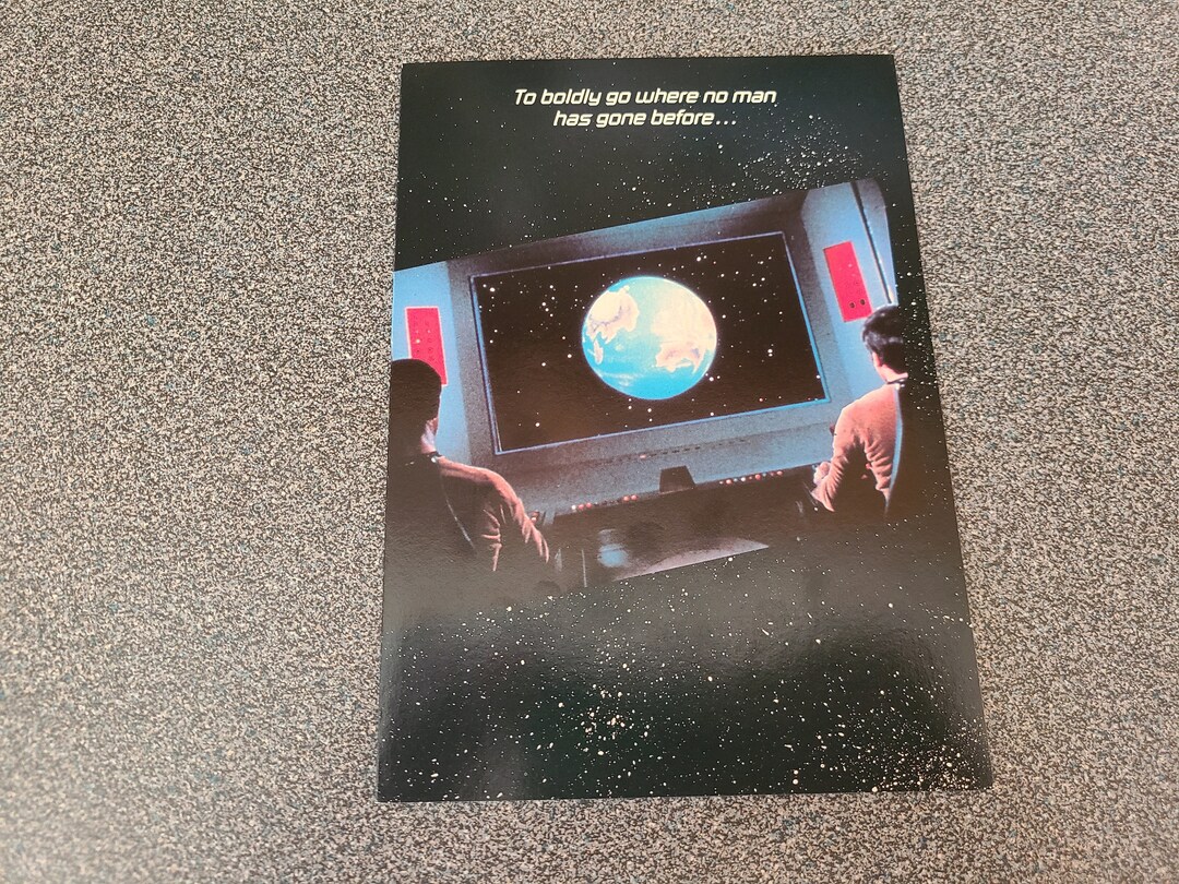 Vintage 1986 Star Trek TOS Congratulations for Her Card - NOS ...