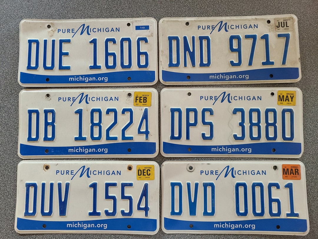 Choice of Michigan Great Lakes Blue on White - World's Motor Capital ...