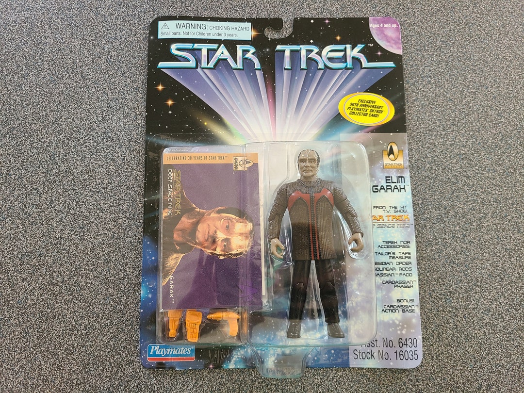 Vintage 1996 Elim Garak Star Trek Deep Space Nine Action Figure ...