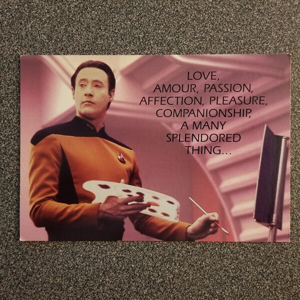 Star Trek Data - Etsy