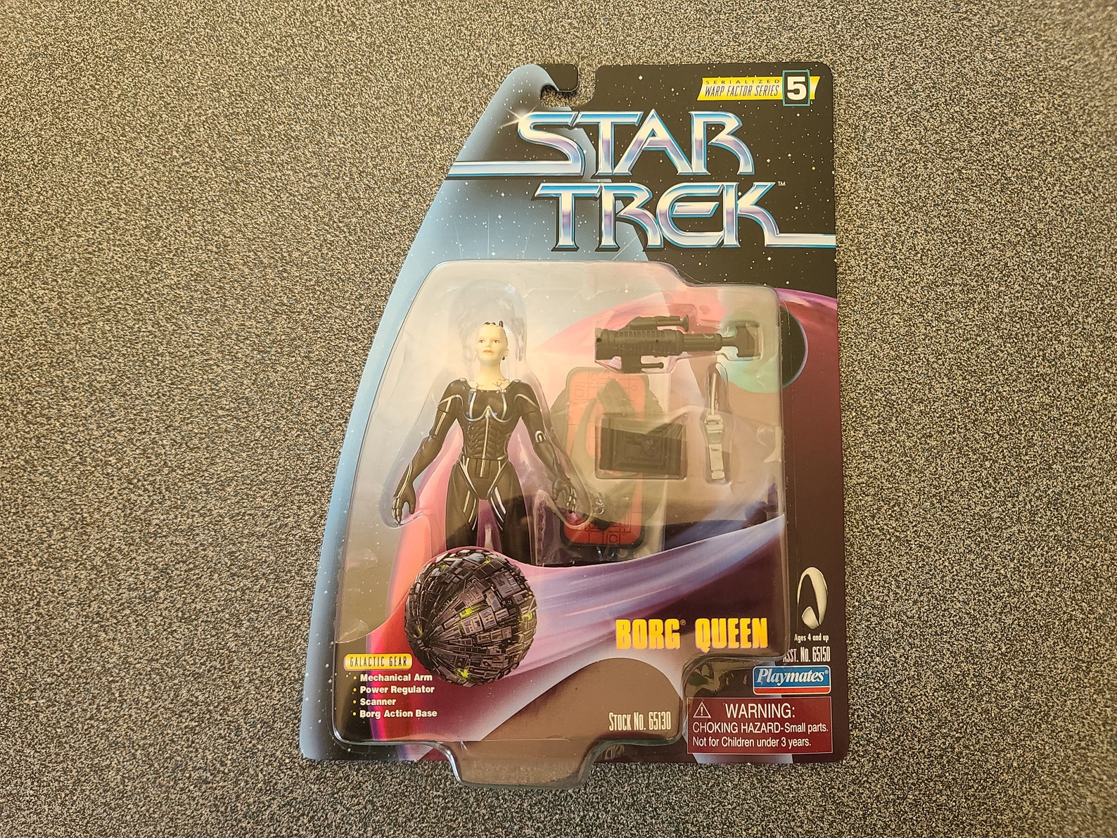 Vintage 1998 Borg Queen Action Figure Warp Factor Series 5 - Playmates ...