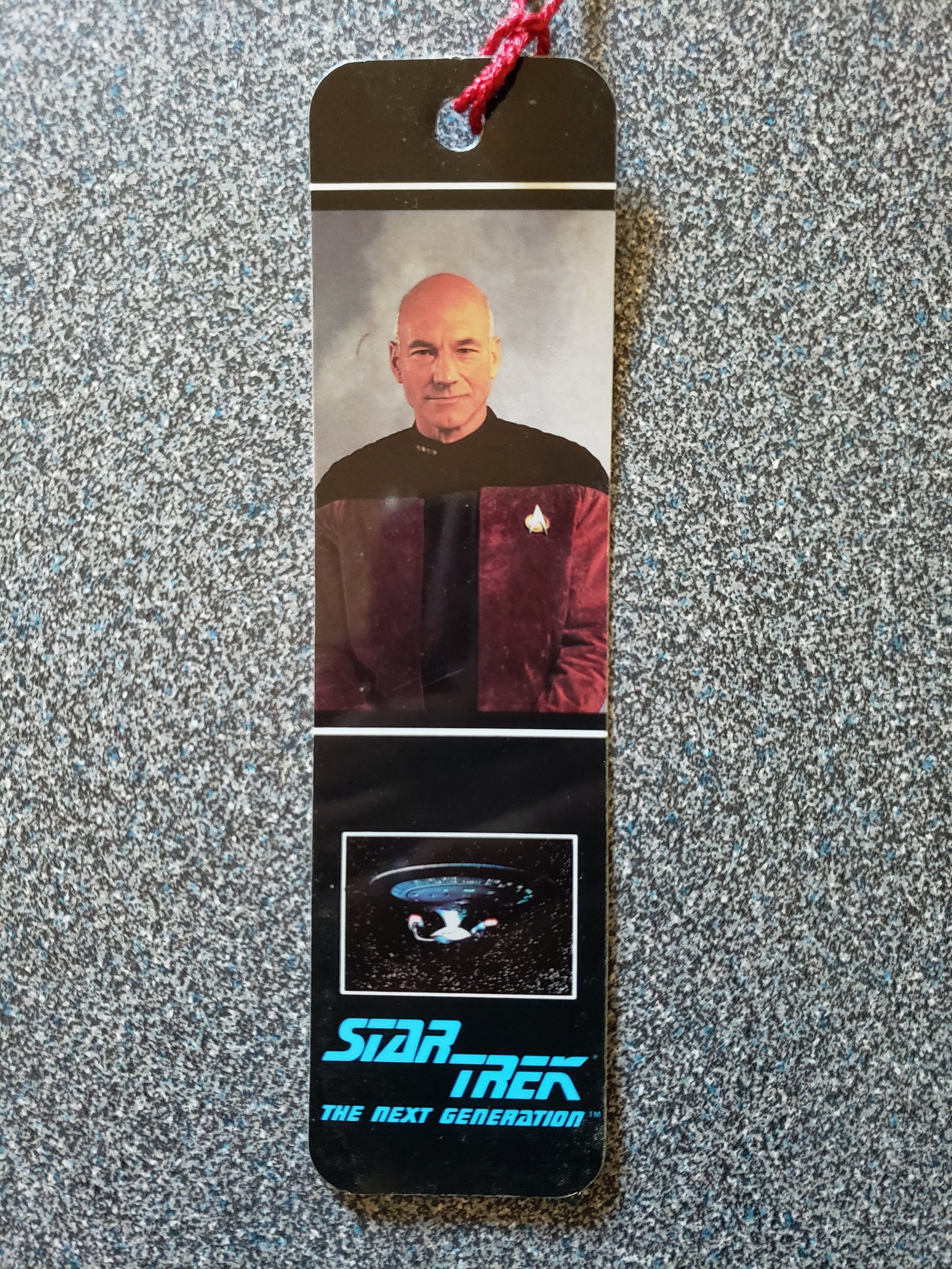 Vintage 1990s Star Trek the Next Generation TNG Bookmarks With Tassels ...