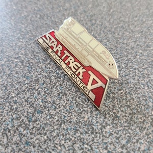 Vintage Star Trek V the Movie Collector Pin 1989 - Galileo USS ...