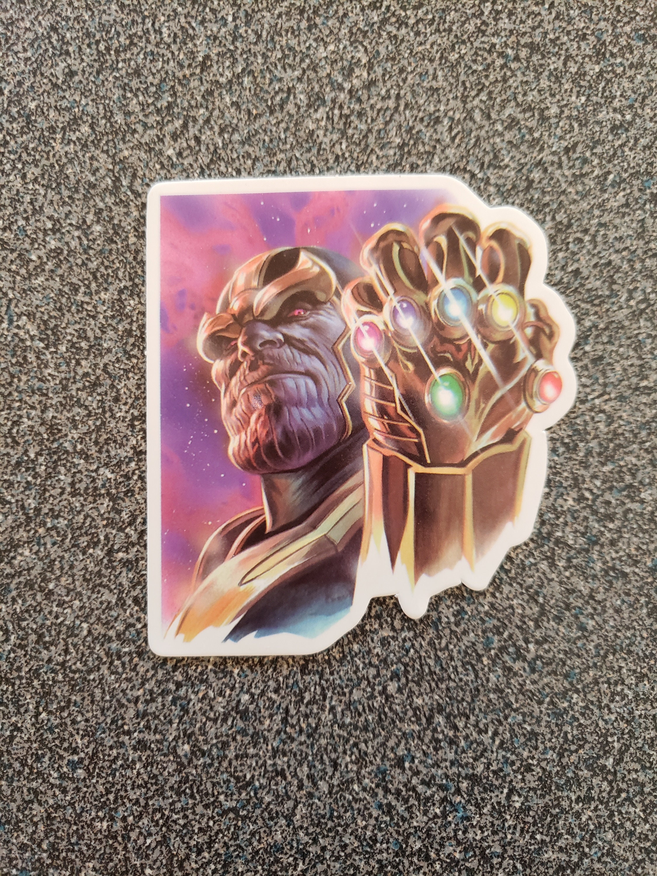 Thanos Supervillain Sticker Decal You Choose Marvel | Etsy