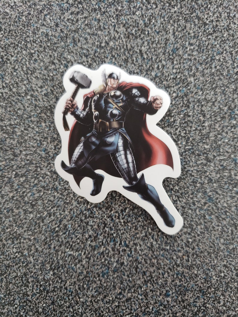 The Mighty Thor Sticker Decal You Choose! - Marvel Comics - Avengers ...