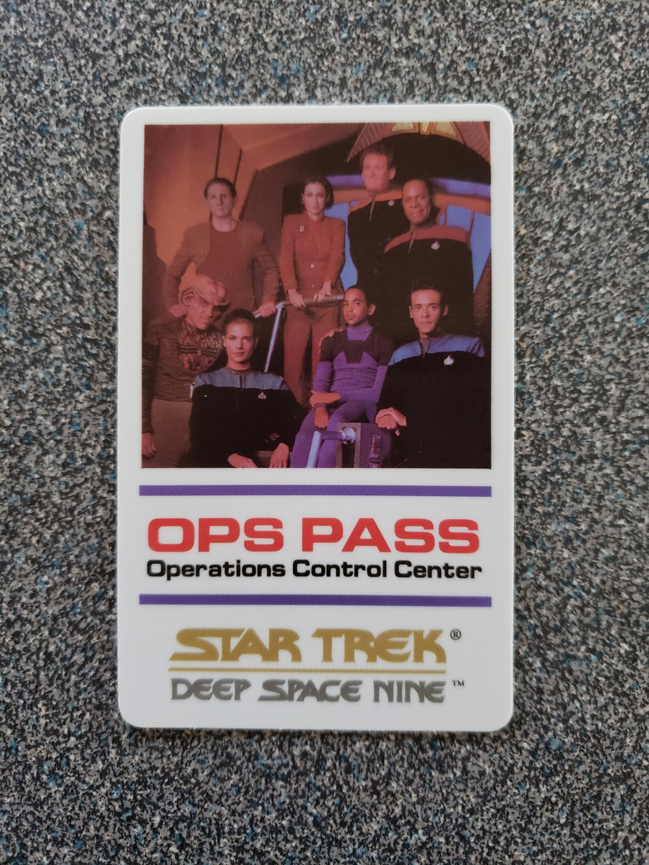 Vintage 1990s Star Trek DS9, TNG, Generations - Personnel Passes, ID ...