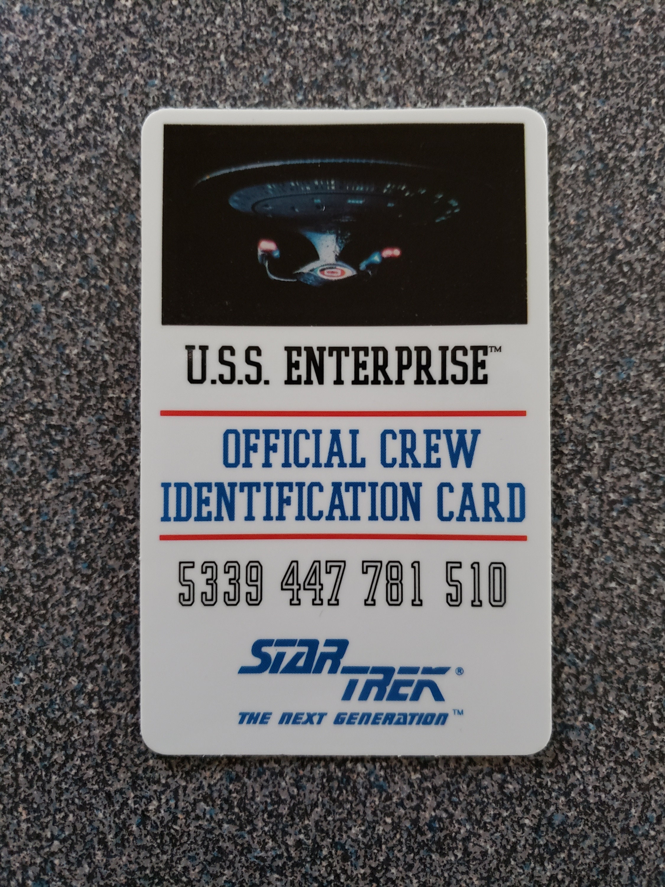 Vintage 1990s Star Trek DS9, TNG, Generations - Personnel Passes, ID ...