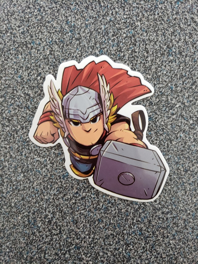 The Mighty Thor Sticker Decal You Choose! - Marvel Comics - Avengers ...