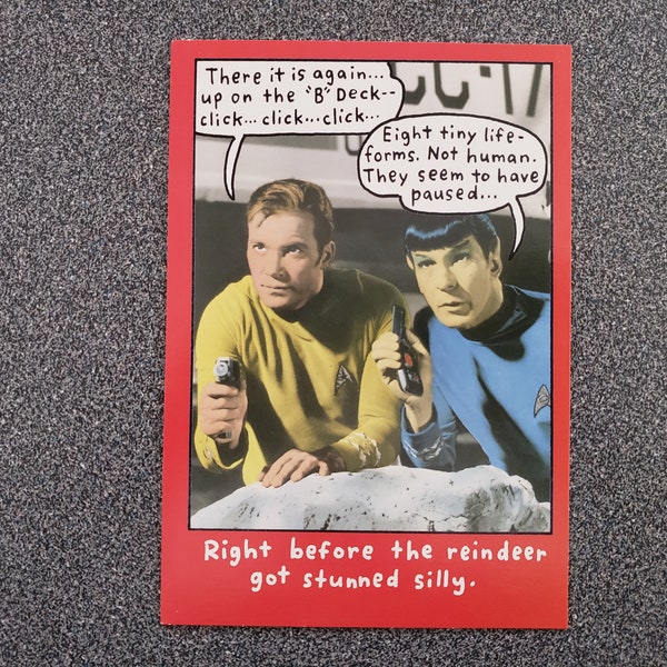Captain Kirk Birthday Card - Etsy