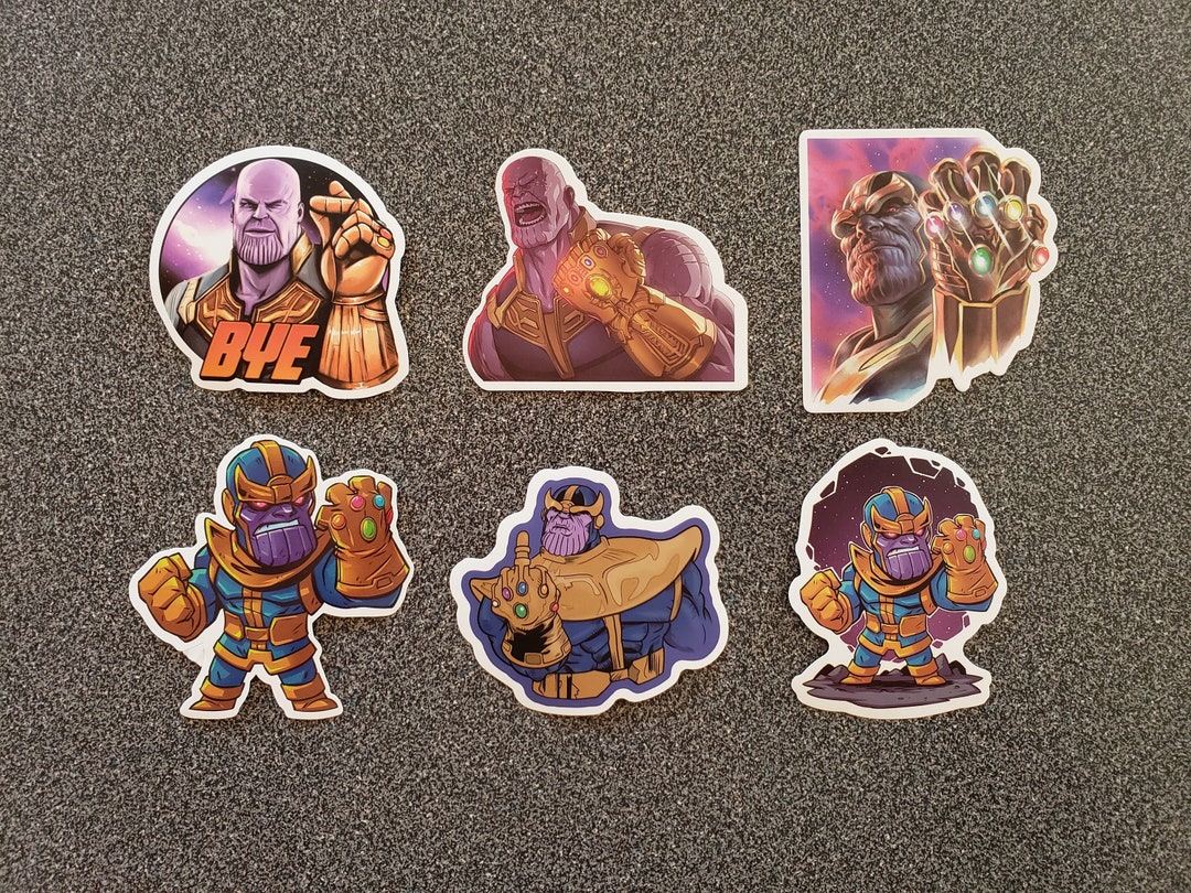 Thanos Supervillain Sticker Decal - You Choose! - Marvel Comics - the ...