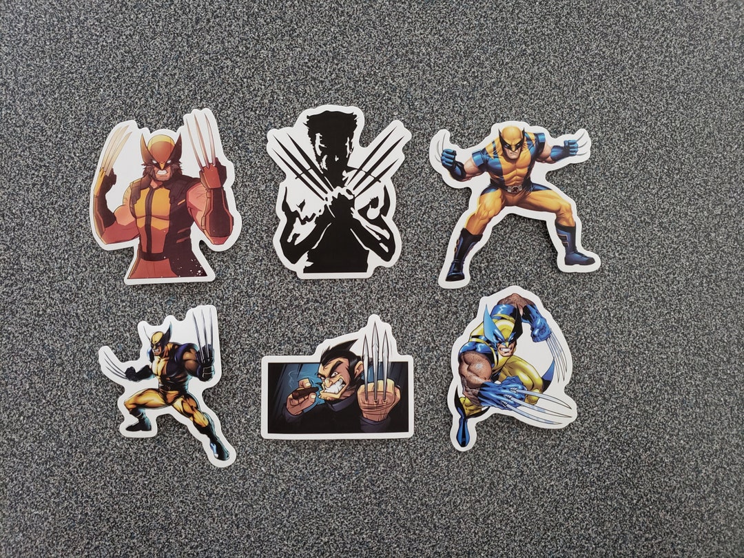 Wolverine Sticker Decal Your Choice Marvel Comics Xmen Logan Laptop ...