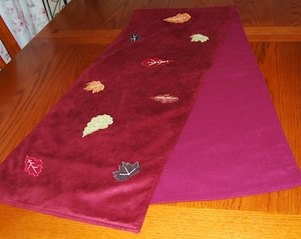 Suede Table Runner - Etsy