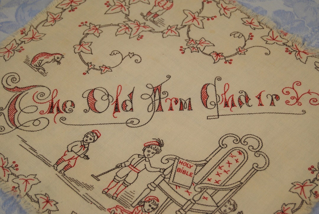 Vintage Handkerchief, Poem by Eliza Cook, C. 1940 - Etsy