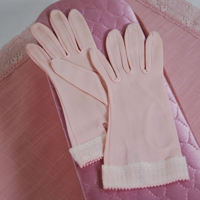Pink Gloves - Etsy