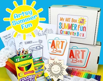 Kids Summer Activity Box - Etsy