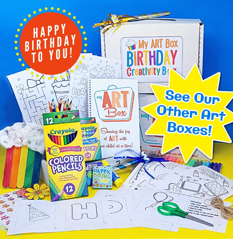 BIRTHDAY Banner Activity Pages, Printable Birthday Coloring Pages for ...