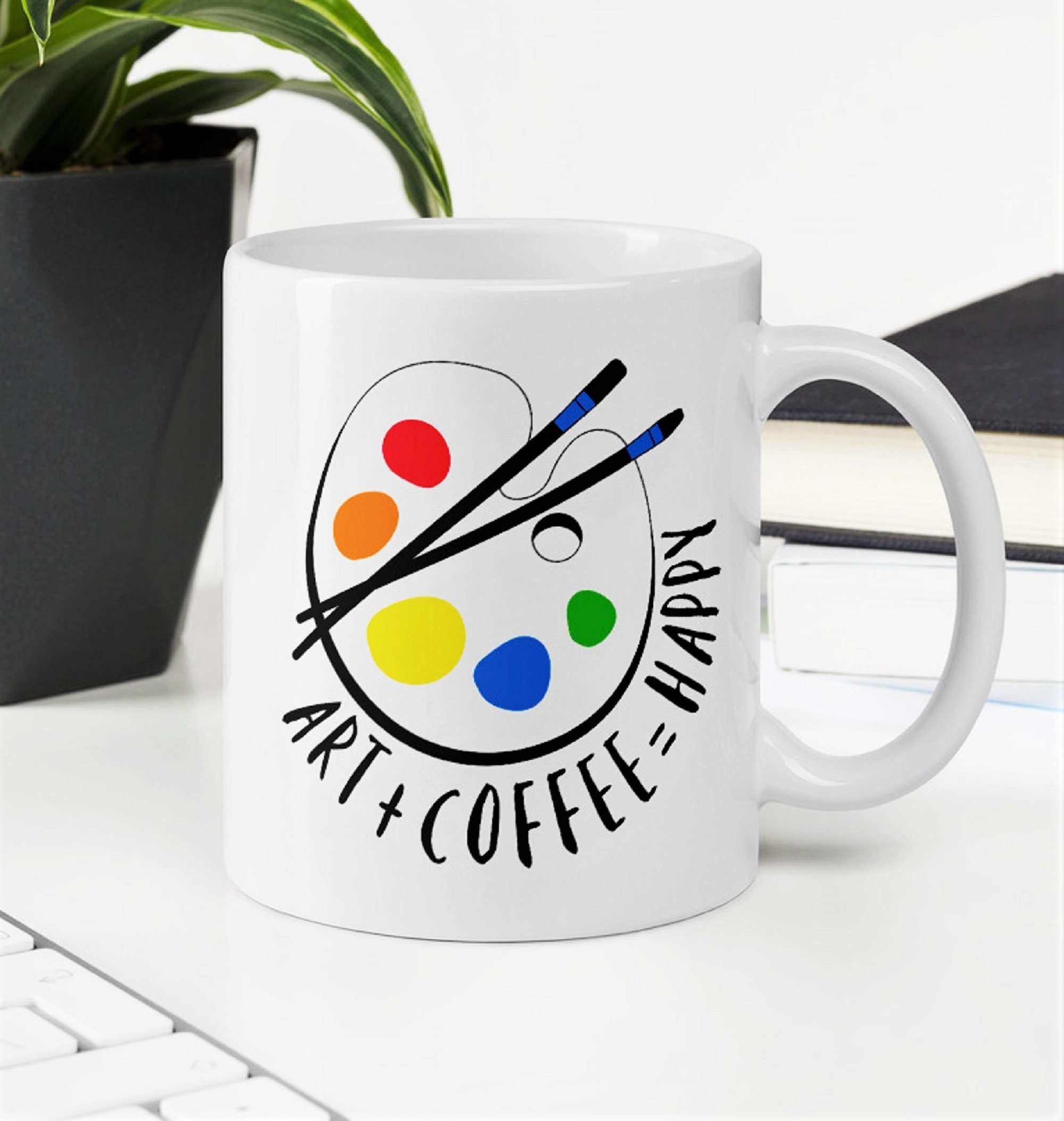 Artist Coffee Mug, Art Teacher Mug, Art Teacher Gift, Painter Mug ...