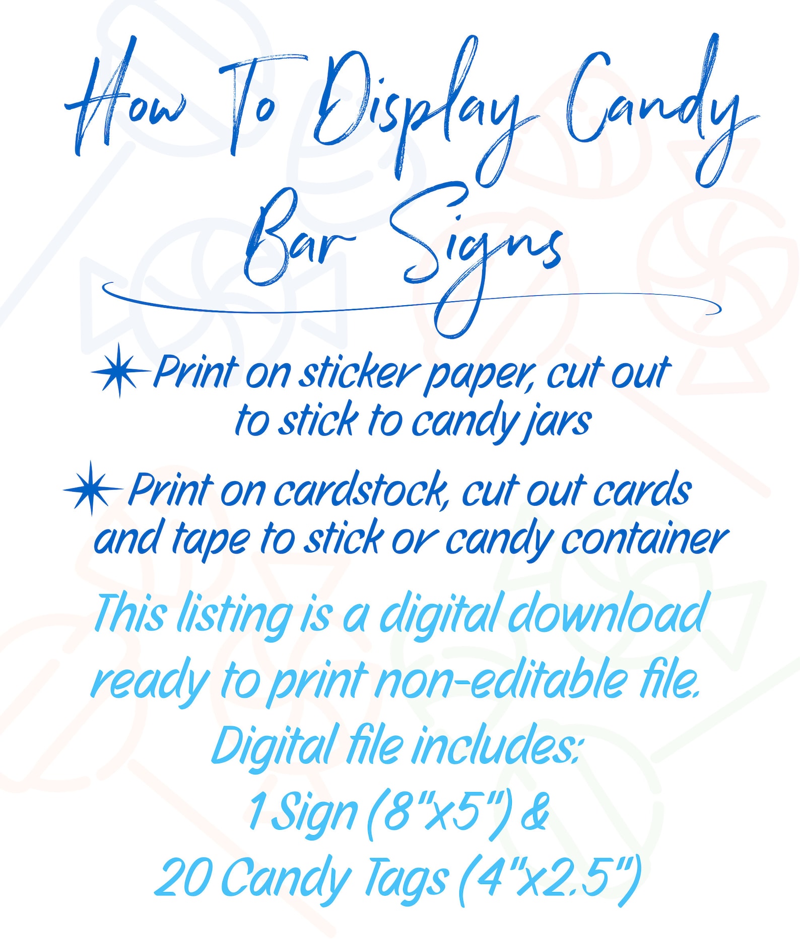 Graduation Candy Bar PRINTABLE Signs, Graduation Candy Bar Printable ...