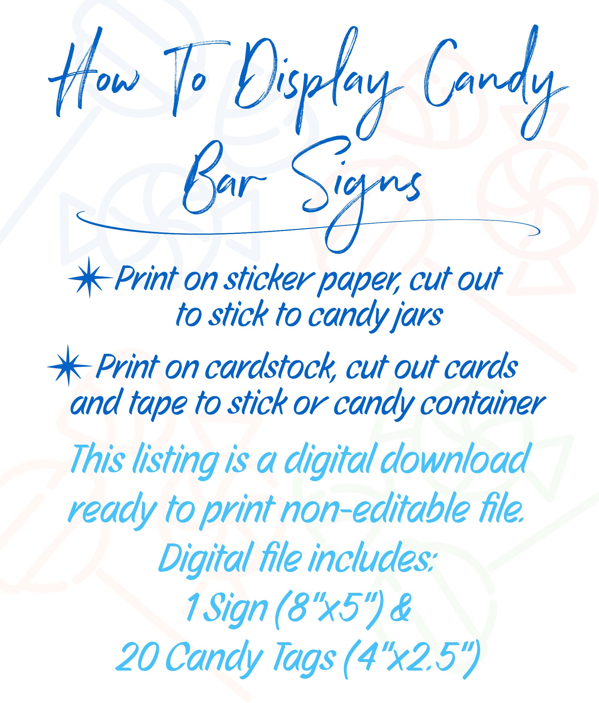 Graduation Candy Bar PRINTABLE Signs, Graduation Candy Bar Printable ...