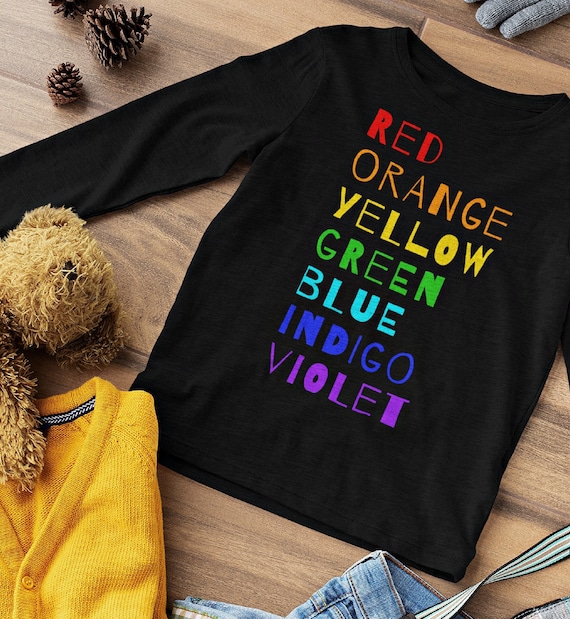 Colors Of The Rainbow Roygbiv