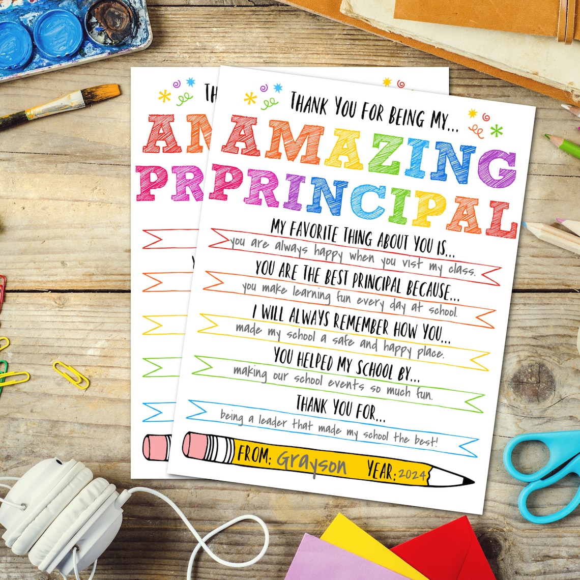 Principal Appreciation Gift, Principal Retirement, Vice Principal ...