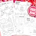 KIDS HOLIDAY COLORING Pages Printable Mega Bundle | Elementary ...