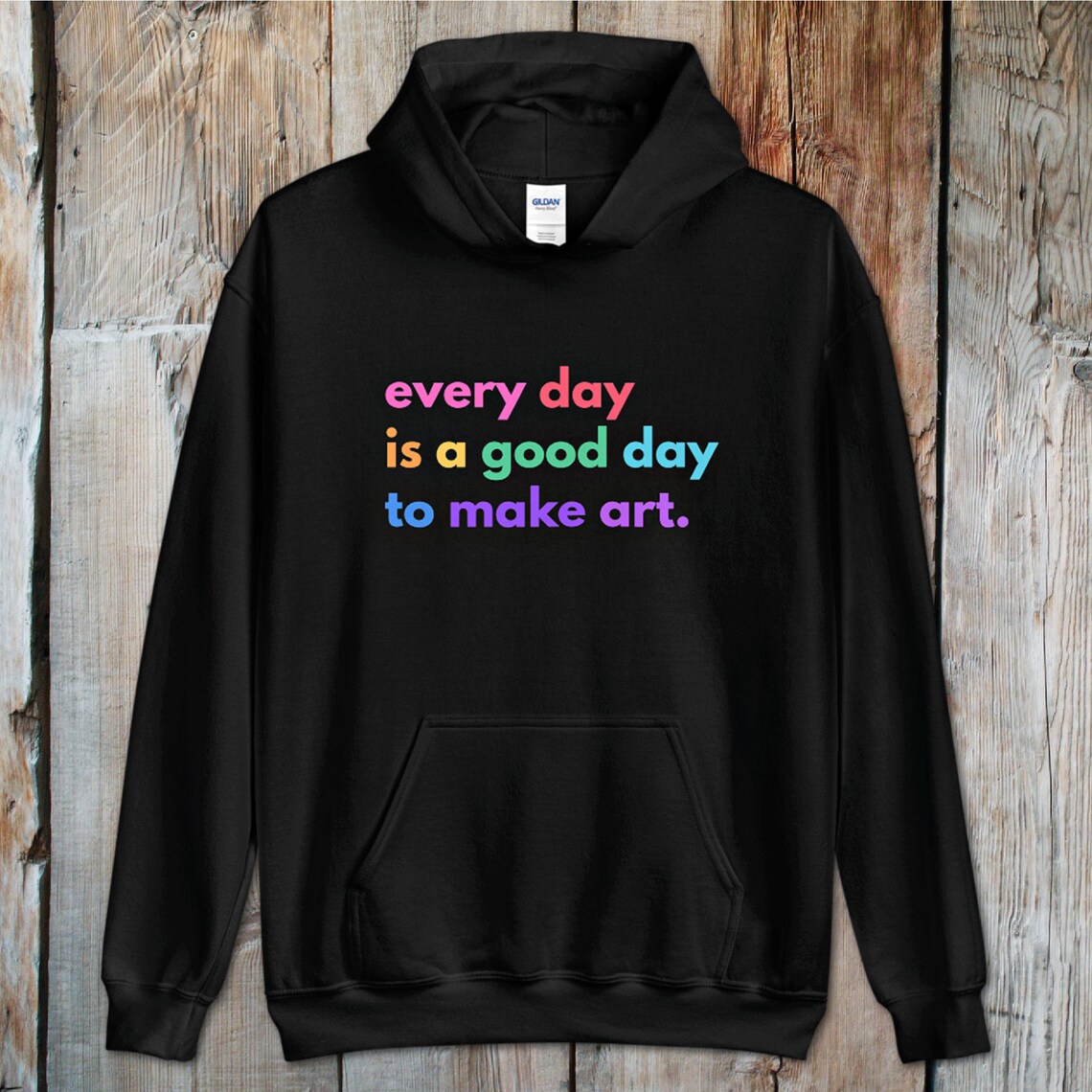 Good Day to Make Art Sweatshirt Artsy Aesthetic Shirt for - Etsy
