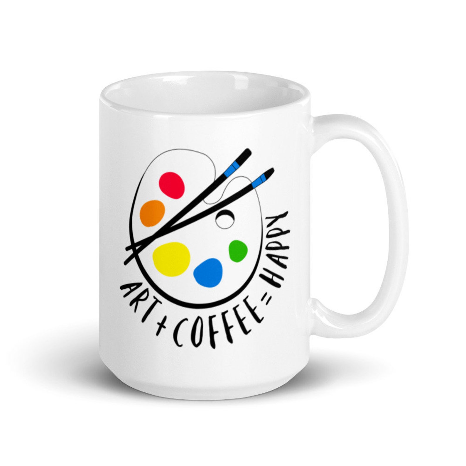 Artist Coffee Mug, Art Teacher Mug, Art Teacher Gift, Painter Mug ...