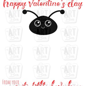 Love Bug Valentine's Day Lady Bug Handprint Art, Daycare Valentines ...