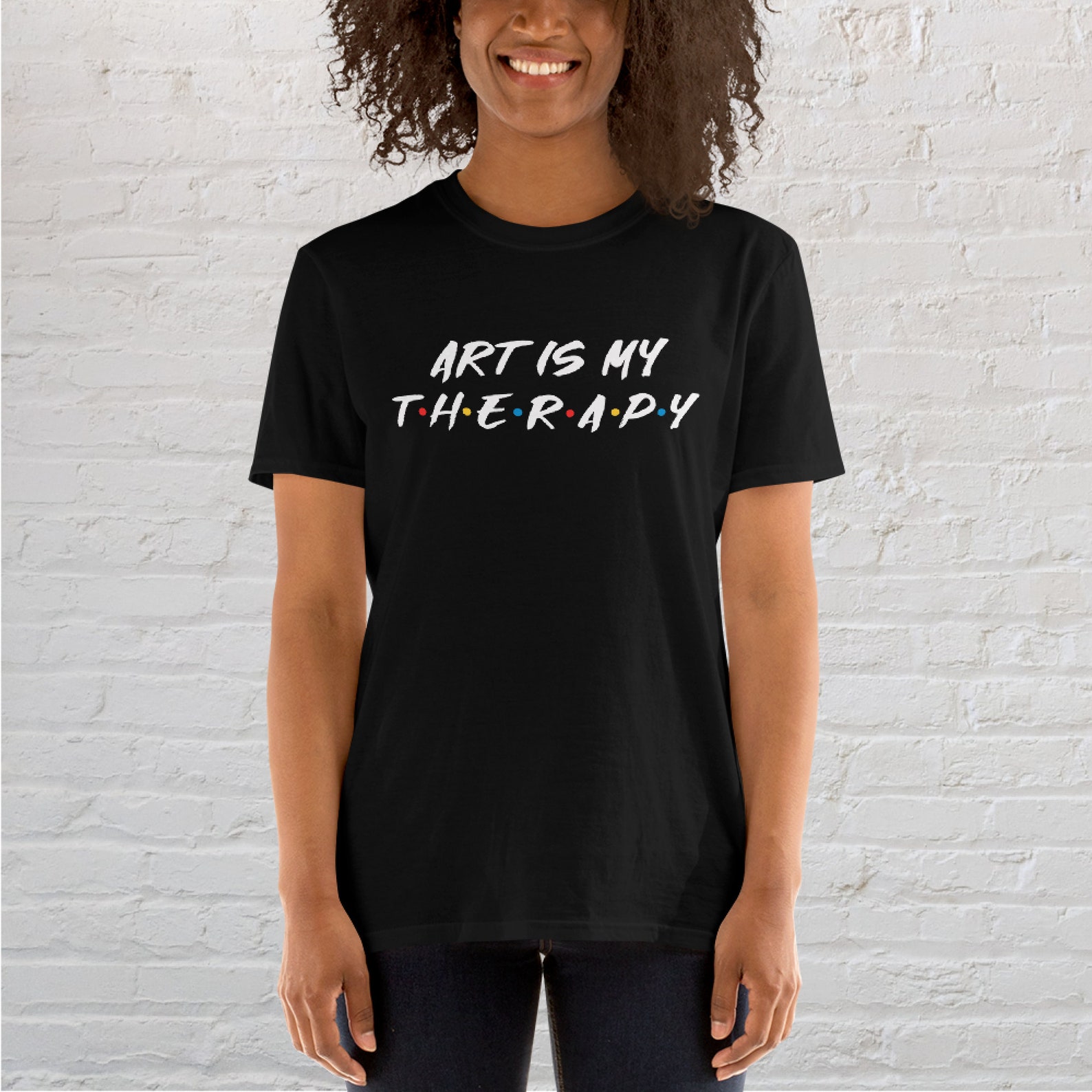 Artist T-shirt, Art Teacher Shirt, Art Therapy Shirt, Art is My Therapy ...