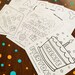 BIRTHDAY Banner Activity Pages, Printable Birthday Coloring Pages for ...