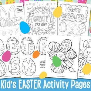 KIDS HOLIDAY COLORING Pages Printable Mega Bundle | Elementary ...