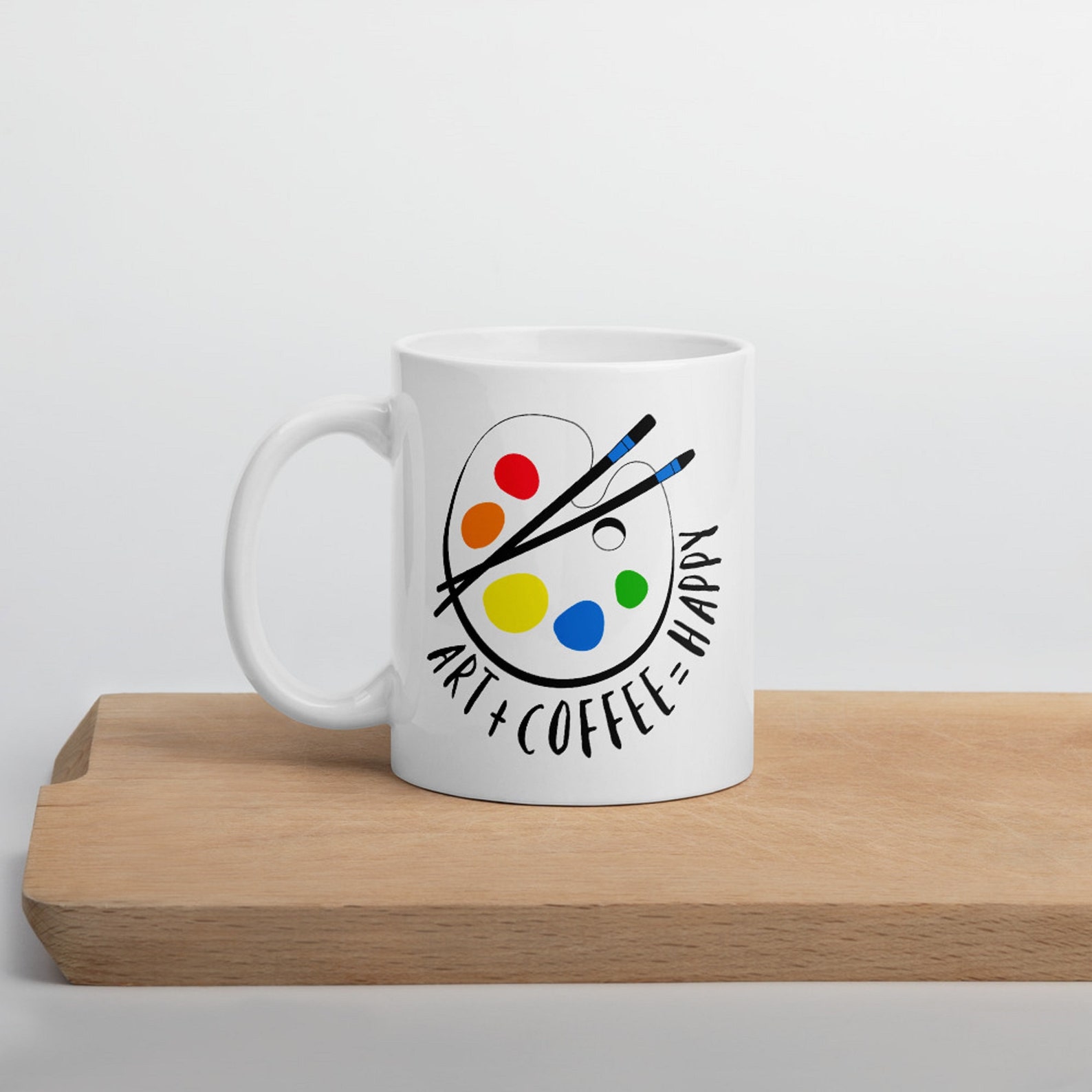 Artist Coffee Mug, Art Teacher Mug, Art Teacher Gift, Painter Mug ...