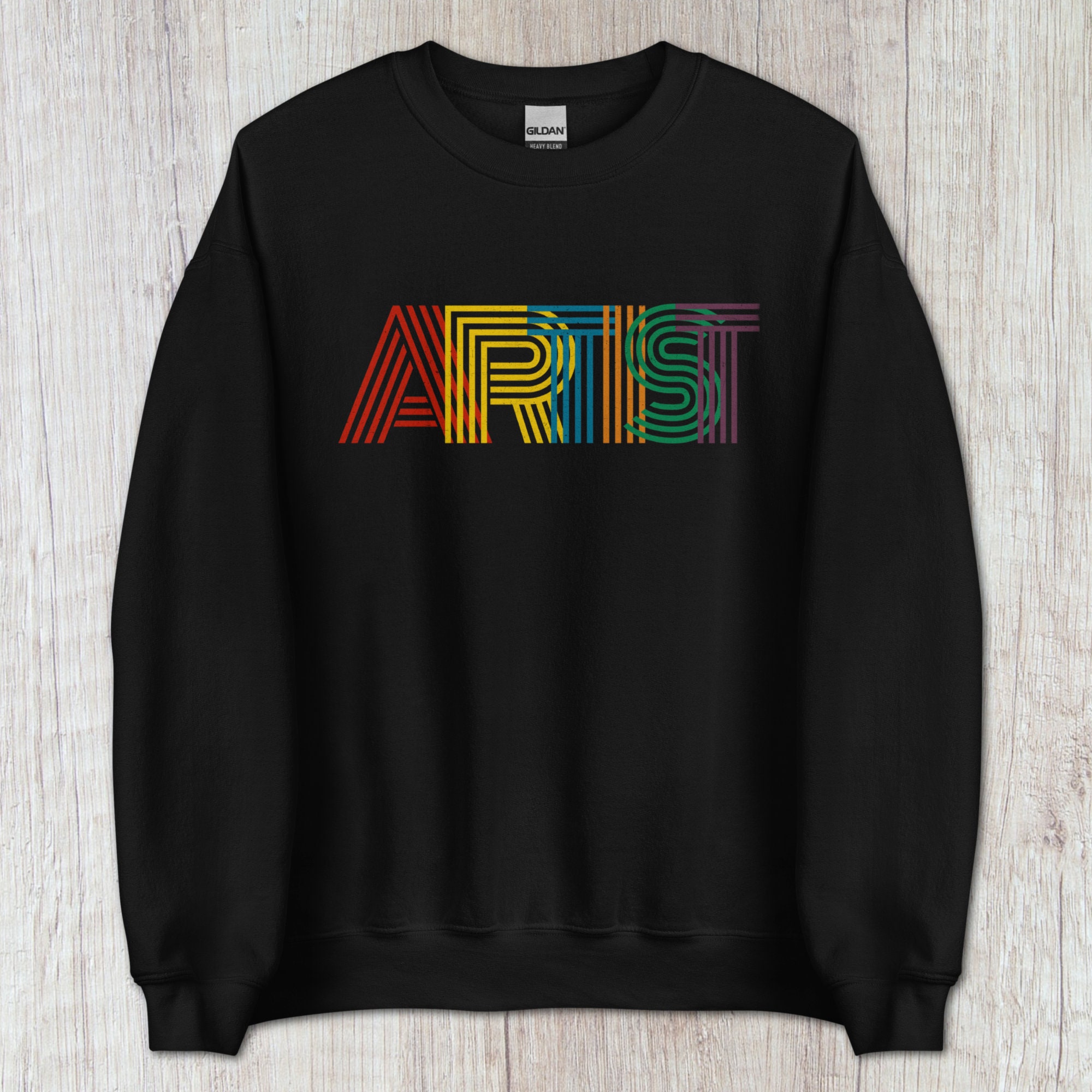 ARTIST Sweatshirt, Artists Art Teachers Painters Art Lover Gift Idea ...