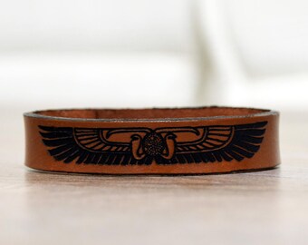 Egyptian leather | Etsy